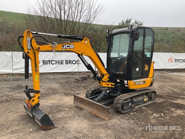 Prodaje se JCB 8026CTS mini bager na aukciji