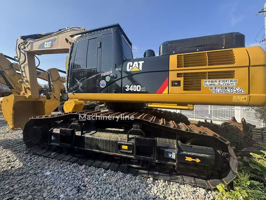 Caterpillar 349D2L bager guseničar