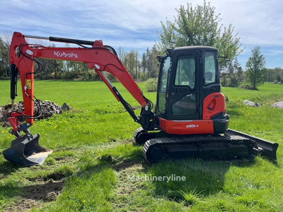 Kubota U55 mini bager