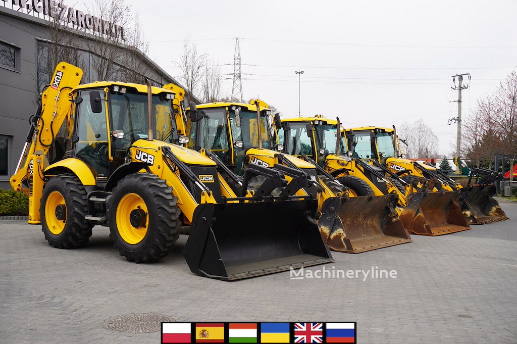 JCB 4CX PRO Backhoe Loader / Joysticks / Year 2023 / 4 units bager-utovarivač