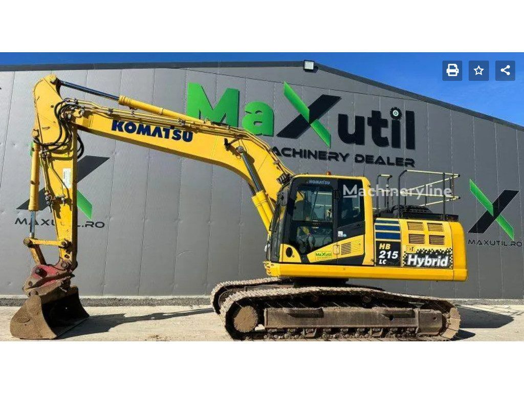 Komatsu HB215LC Excavator bager guseničar