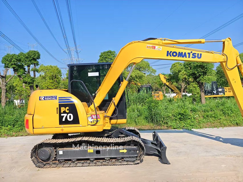 Komatsu PC70 mini bager