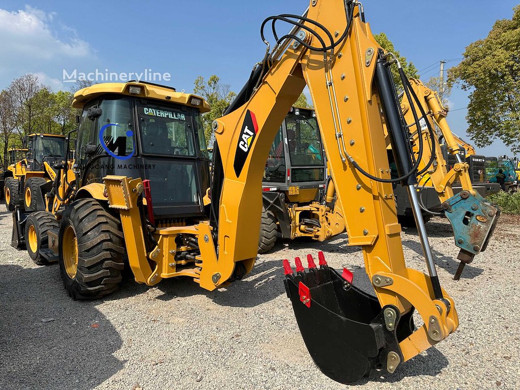 Novi Caterpillar 420F bager-utovarivač