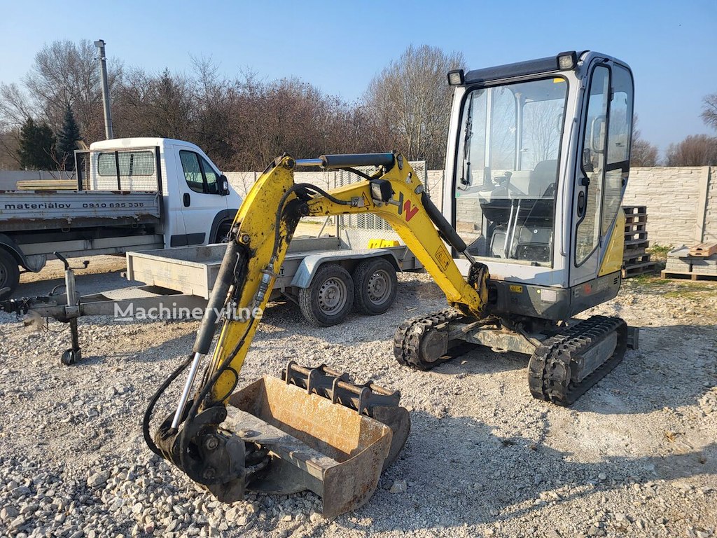 Prodaje se Wacker Neuson ET 16 + AUTOCAR BR2 mini bager na aukciji