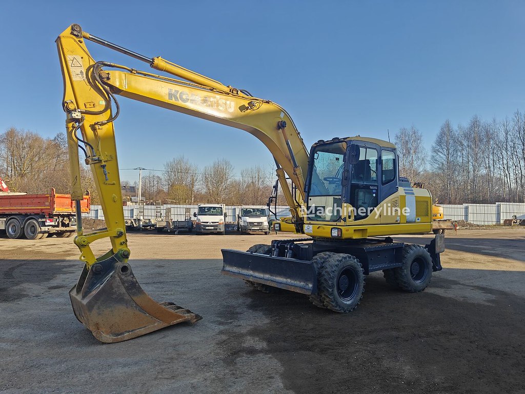 Komatsu PW160-7E0 bager točkaš