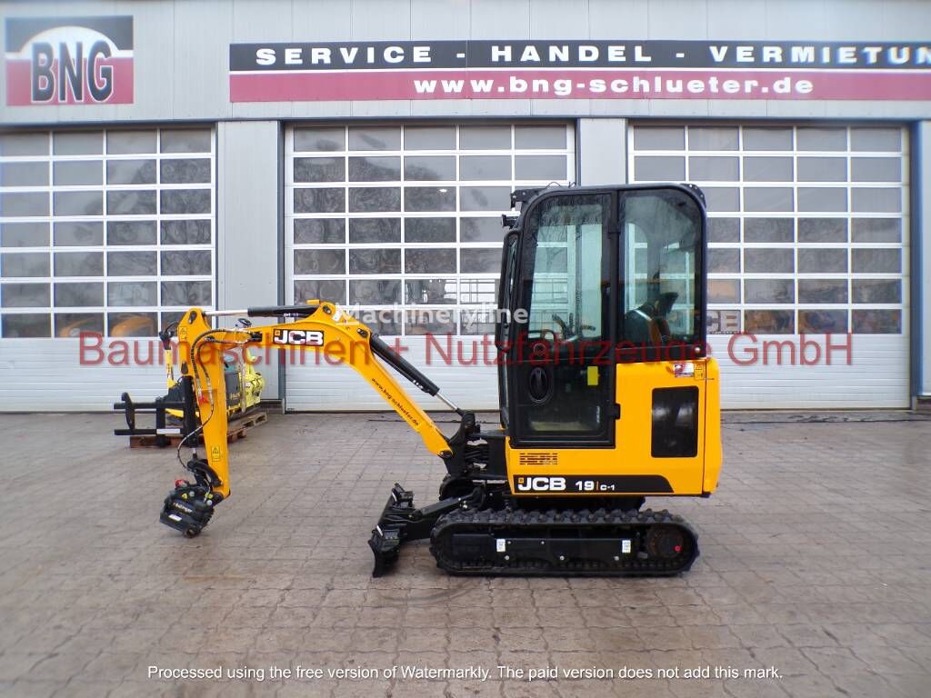JCB 19 C-1 Demo mini bager