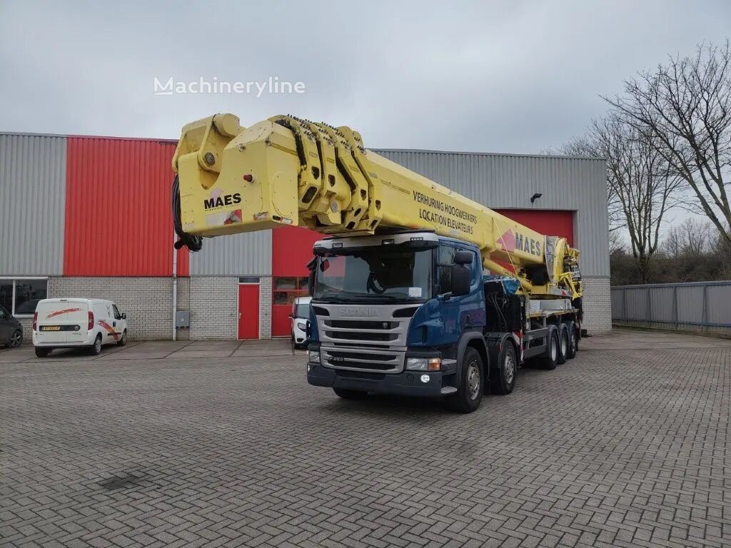 Scania P450 / 10X4 / RETARDER / PALFINGER P900 / 90 METER HEIGHT / ONLY autodizalica nakon udesa