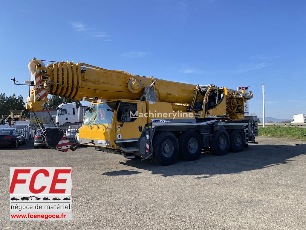 Liebherr LTM 1100-4.2 dizalica za sve terene nakon udesa