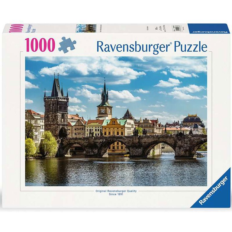 Ravensburger puzzle (slagalice) - 1000 pcs Karlov most RA12000676