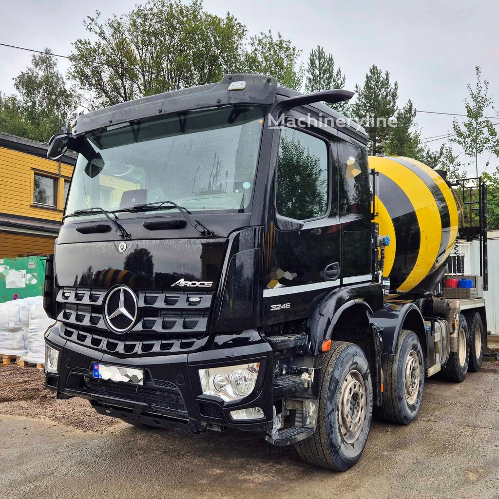 Mercedes-Benz ACTROS 3246 *8x4 *ONLY 70tkm *SCHWING 10m³ *STEEL/STEEL kamion s mešalicom za beton