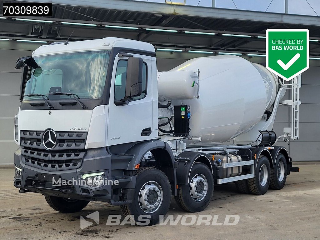 Novi Mercedes-Benz Arocs 4142 8X4 NEW! 12m3 Stetter Mixer Steelsuspension Automatic kamion s mešalicom za beton