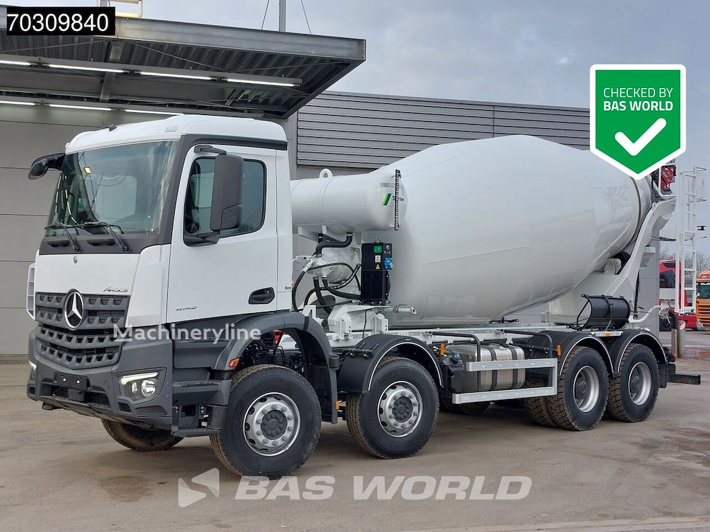 Novi Mercedes-Benz Arocs 4142 8X4 NEW! 12m3 Stetter Mixer Steelsuspension Automatic kamion s mešalicom za beton