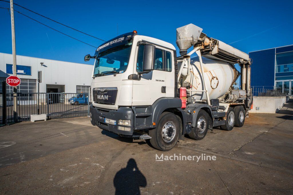 MAN TGS 32.360 BB+LIEBHERR 8m3+TAPIS THEAMS 12m kamion s mešalicom za beton