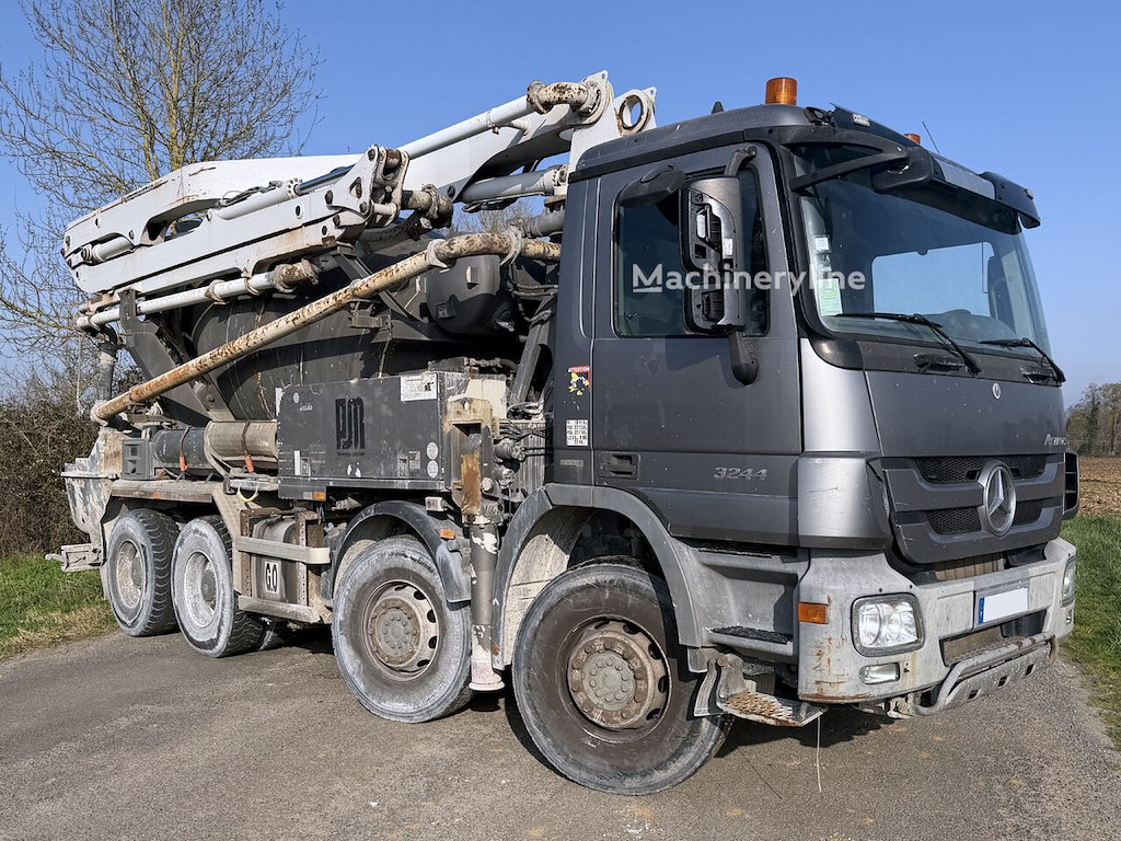 Putzmeister Type 21-67 - ROTOR na šasiji Mercedes-Benz Actros 3344 pumpa za beton