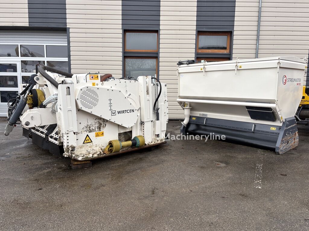 Wirtgen WS220 + Streumaster SW3 FC stabilizator tla