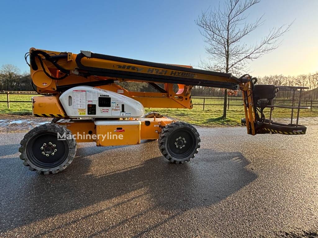 Niftylift HR 21 HYBRID 4x4 knikarmhoogwerker 21m nifty hidraulična zglobna platforma