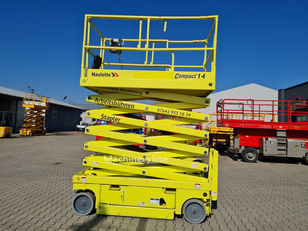 Haulotte Compact 14 makazasta platforma