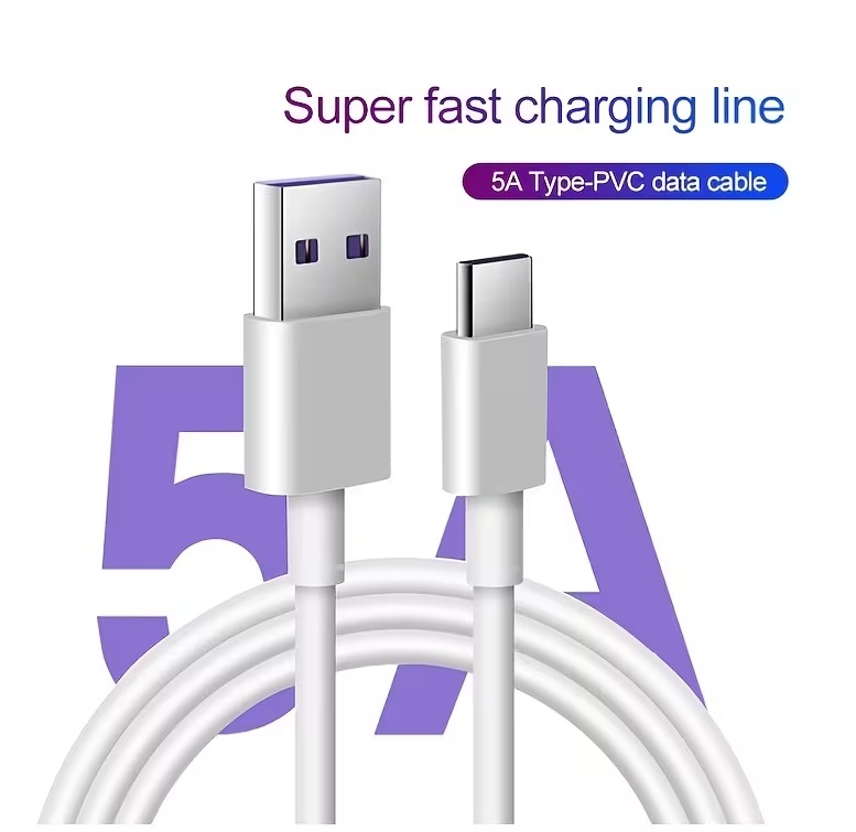 USB Type-C Kabl 5A Super Fast Charge – Brzi Punjač za Huawei, Samsung, Xiaomi