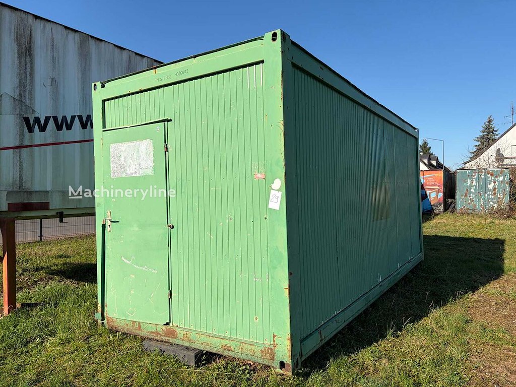 Prodaje se 20ft. Bürocontainer + Austattung stambeno-poslovni kontejner na aukciji