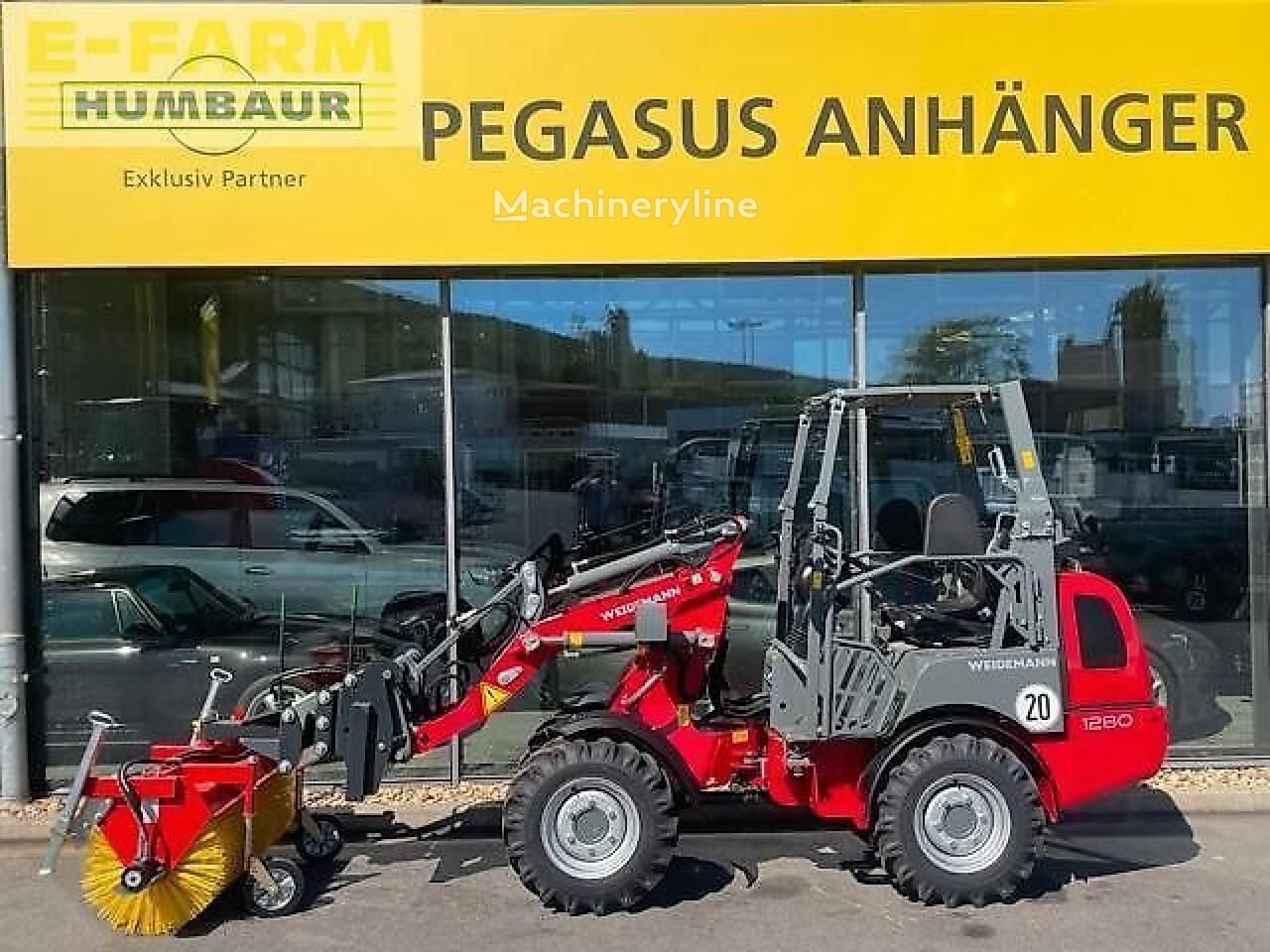 Weidemann 1280 hoftrac multifunkcionalni utovarivač