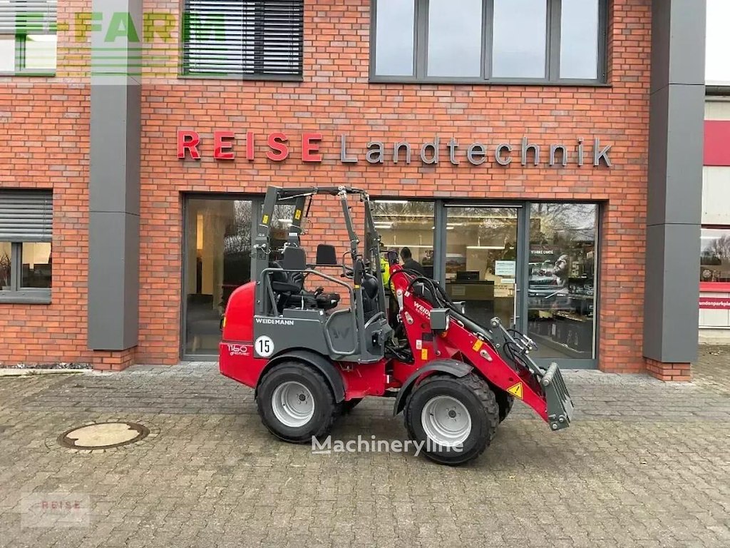 Weidemann 1160e multifunkcionalni utovarivač