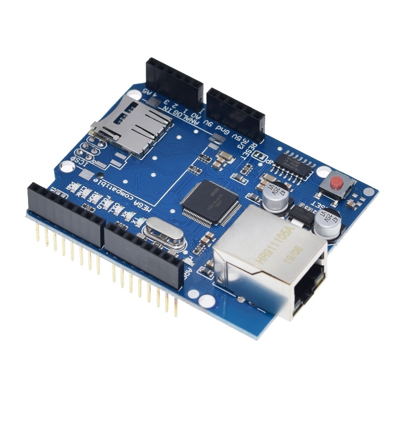 Arduino Ethernet Shield W5100 sa Micro SD slotom