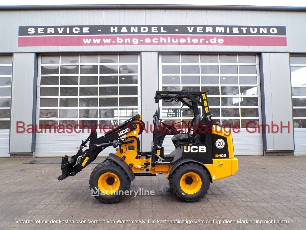 Novi JCB 403 25PS Klappdach NEU prednji utovarivač