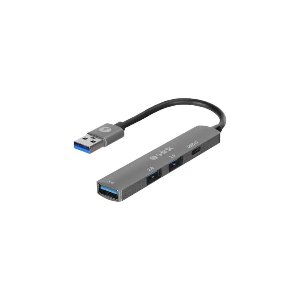 Slink USB HUB SW-U322 - Srebrni