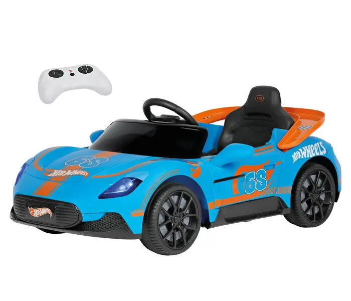Peg Perego Dečiji automobil na akumulator Hot Wheels IGOR0123 RC, 12 V, Plavi