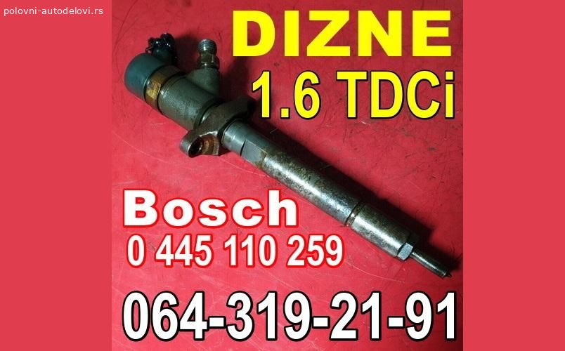 DIZNE 1.6 TDCI BOSCH 0445110 259