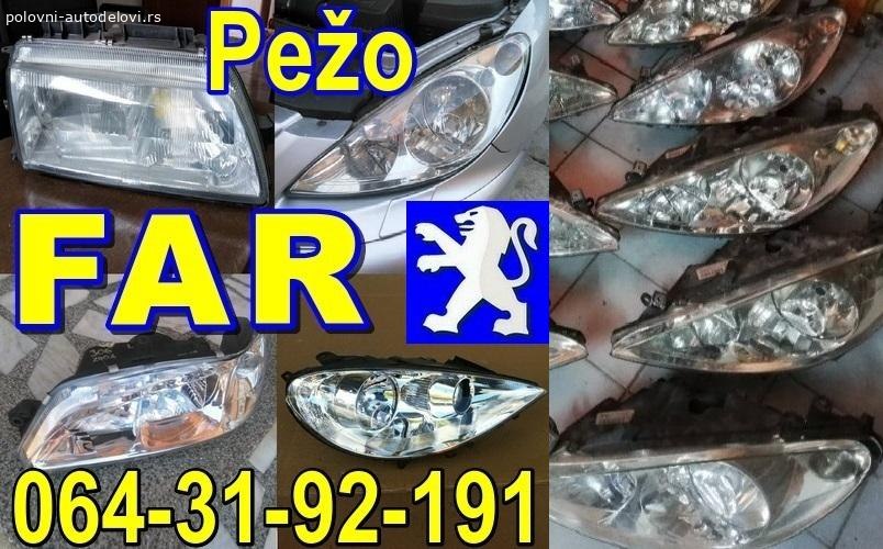 FAR PEŽO 306 605 807 106 407 607 PEUGEOT
