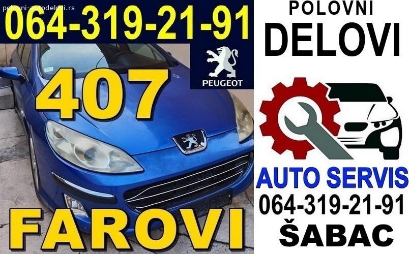 FAR PEŽO 407 PEUGEOT
