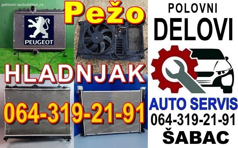HLADNJAK PEZO 407 607 206 306 307 406 807 PEUGEOT