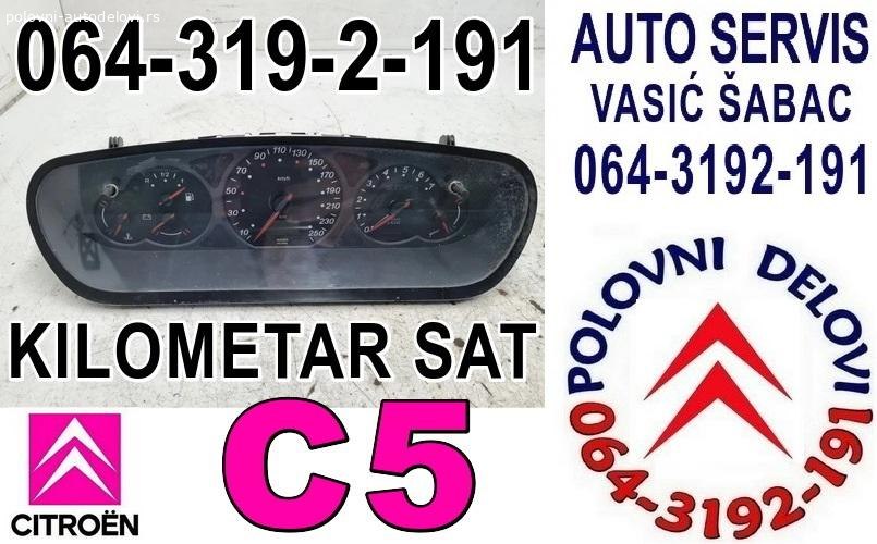 KILOMETAR SAT CITROEN C5 INSTRUMENT TABLA