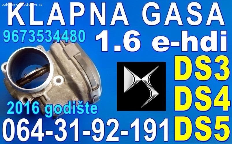 1.6 E-HDI KLAPNA GASA ZA CITROEN DS3,DS4,DS5 - 96.735.344.80