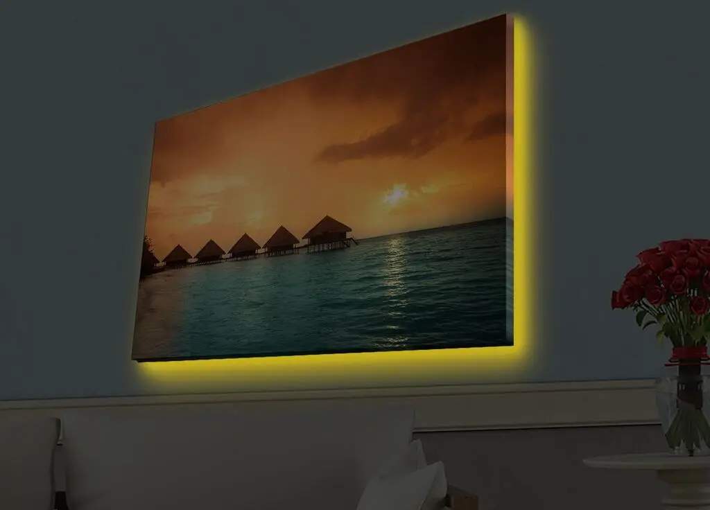 Wallity Slika sa LED osvetljenjem 4570HDACT-035, 45x70 cm