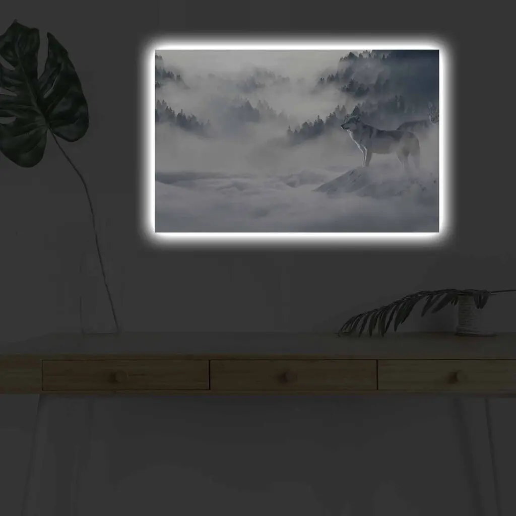 Wallity Slika sa LED osvetljenjem 4570DHDACT-179, 45x70 cm
