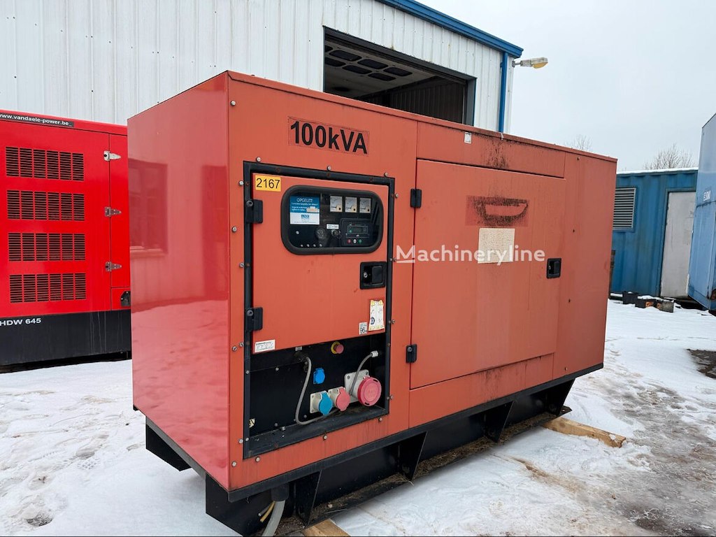 Europower Volvo Penta 100 KVA Notstromaggregat 80 KW Generator Volvo diesel generator