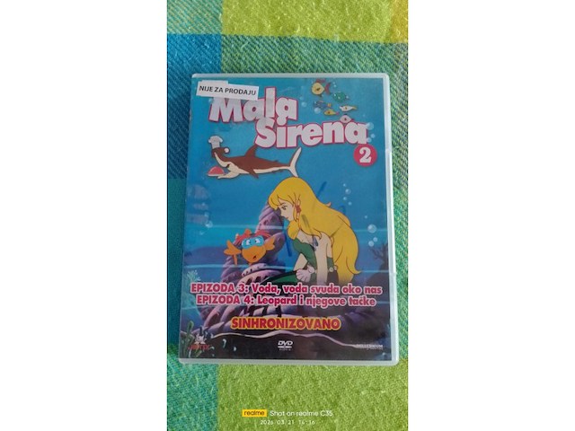 DVD CRTANI FILM - MALA SIRENA 02