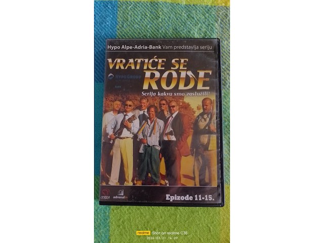 DVD VRATICE SE RODE EPIZODE 11- 15
