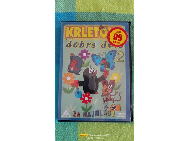DVD CRTANI FILM - KRLETOVA DOBRA DELA 02