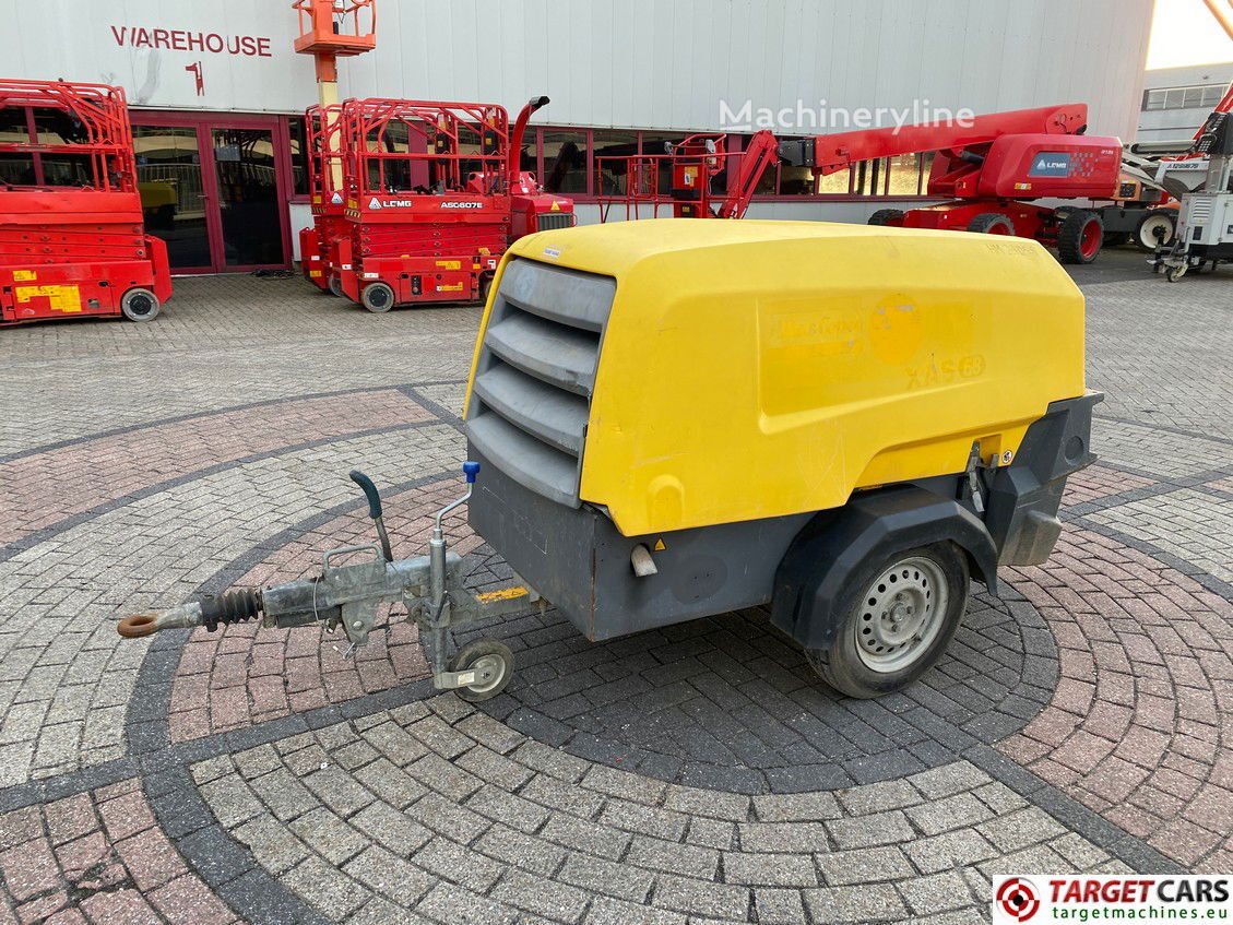 Atlas Copco XAS68 3500L/M mobilni kompresor