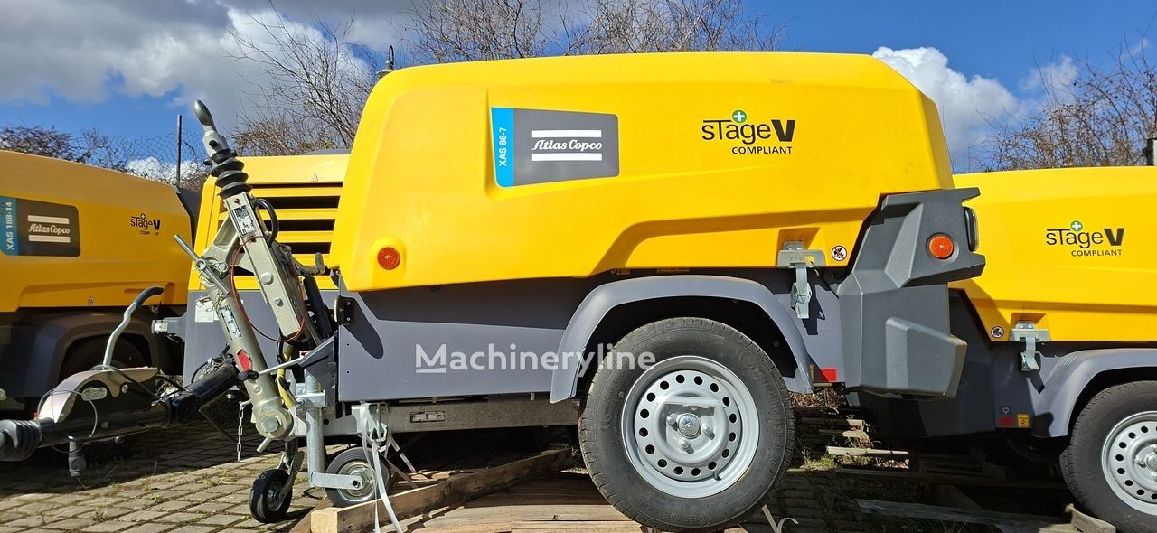Atlas Copco XAS 88-7 WS AF PD mobilni kompresor