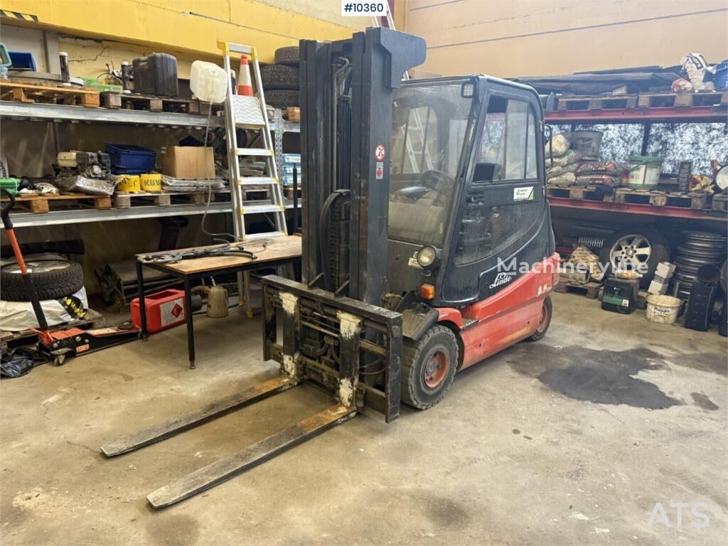 Linde E25-02 Forklift, VIDEO električni viljuškar