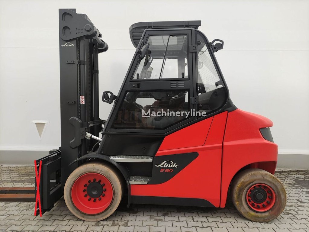 Linde E80-01-1279 električni viljuškar