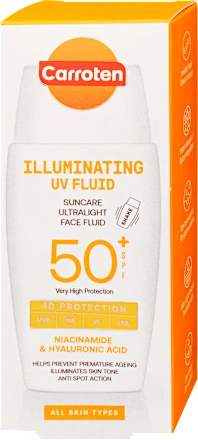 Carroten
ILLUMINATING fluid za zaštitu od sunca, SPF 50, 50 ml