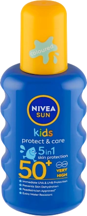 NIVEA SUN
protect & care sprej za zaštitu od sunca za decu, SPF 50+, 200 ml