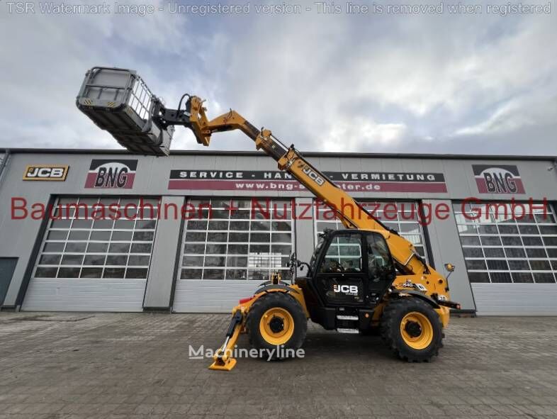 JCB 540-140 + Arbeitsbühne Demo teleskopski utovarivač