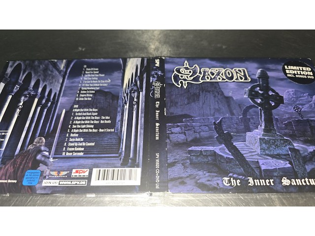 Saxon - The inner sanctum CD+DVD , ORIGINAL
