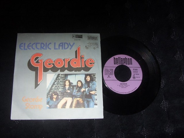 Geordie – Electric Lady 7` singl RTB 1973. Ex/Nm